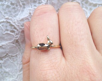Rabbit ring | Etsy