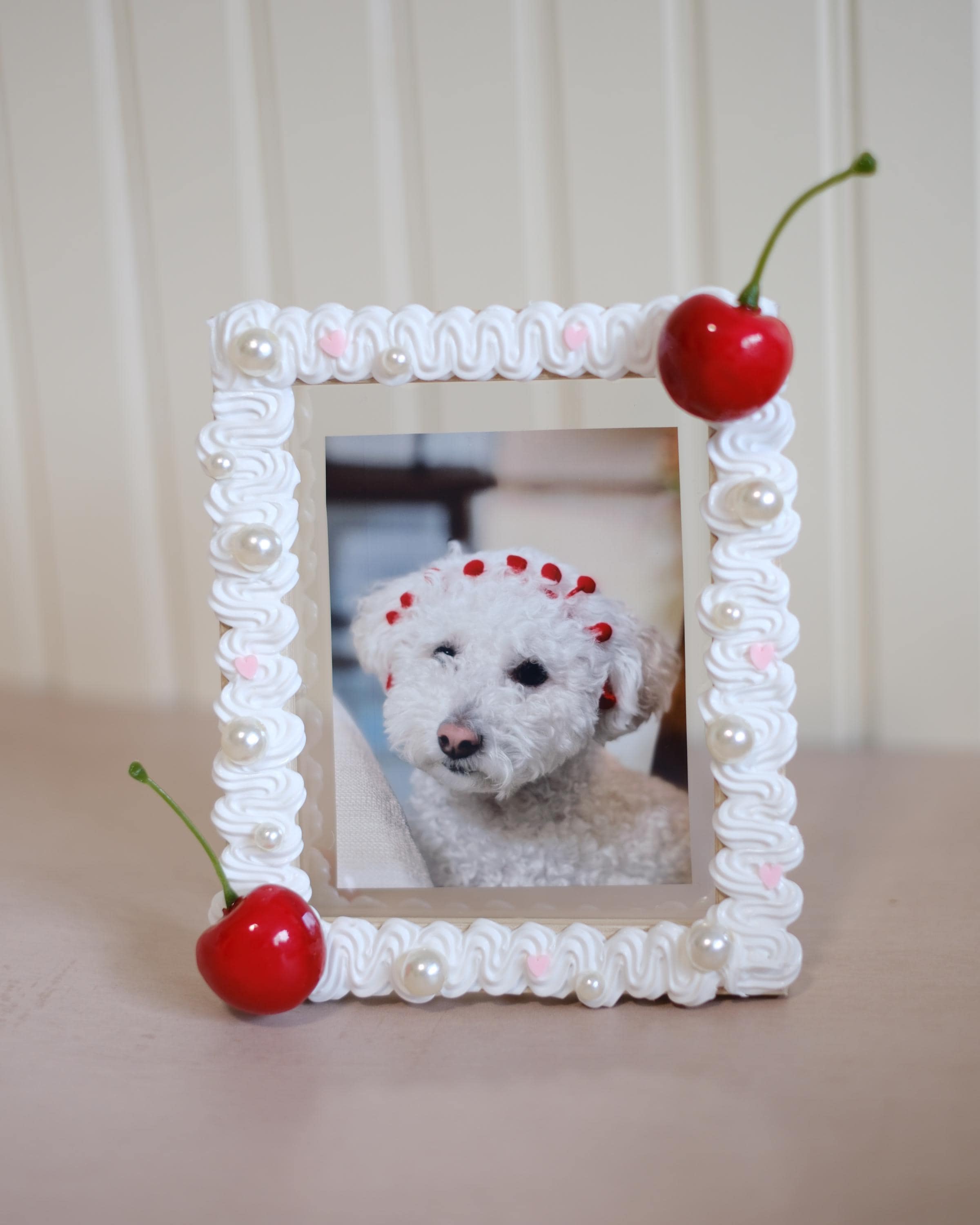 Cherry Decoden Frame (INCLUDES Print!) - Cute Trendy Frame Home Decor ...