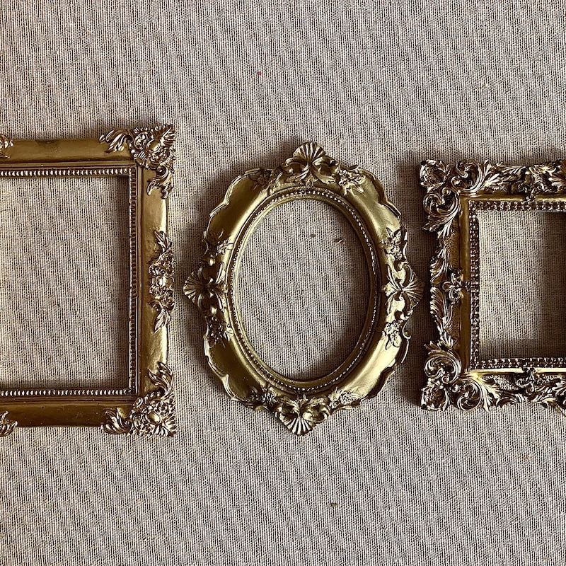 Ornate Gold Frames - Etsy