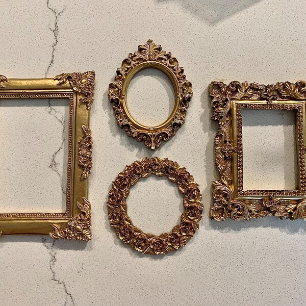 Ornate Gold Frames - Etsy