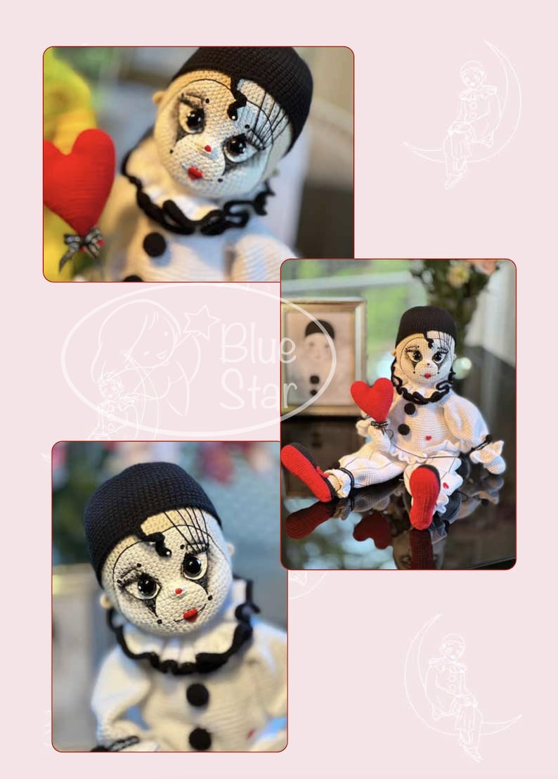 Pierrot - English Version - Etsy
