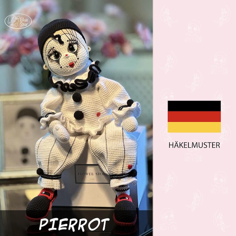 Pierrot - English Version - Etsy