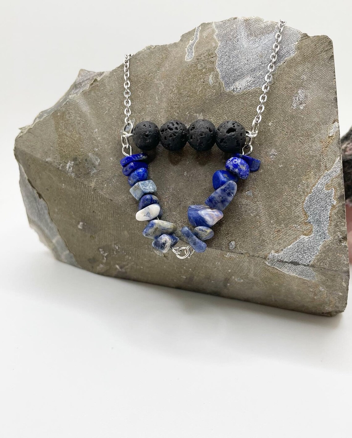 Elemental Necklace, Earth Air Water & Fire, Element Jewelry - Etsy