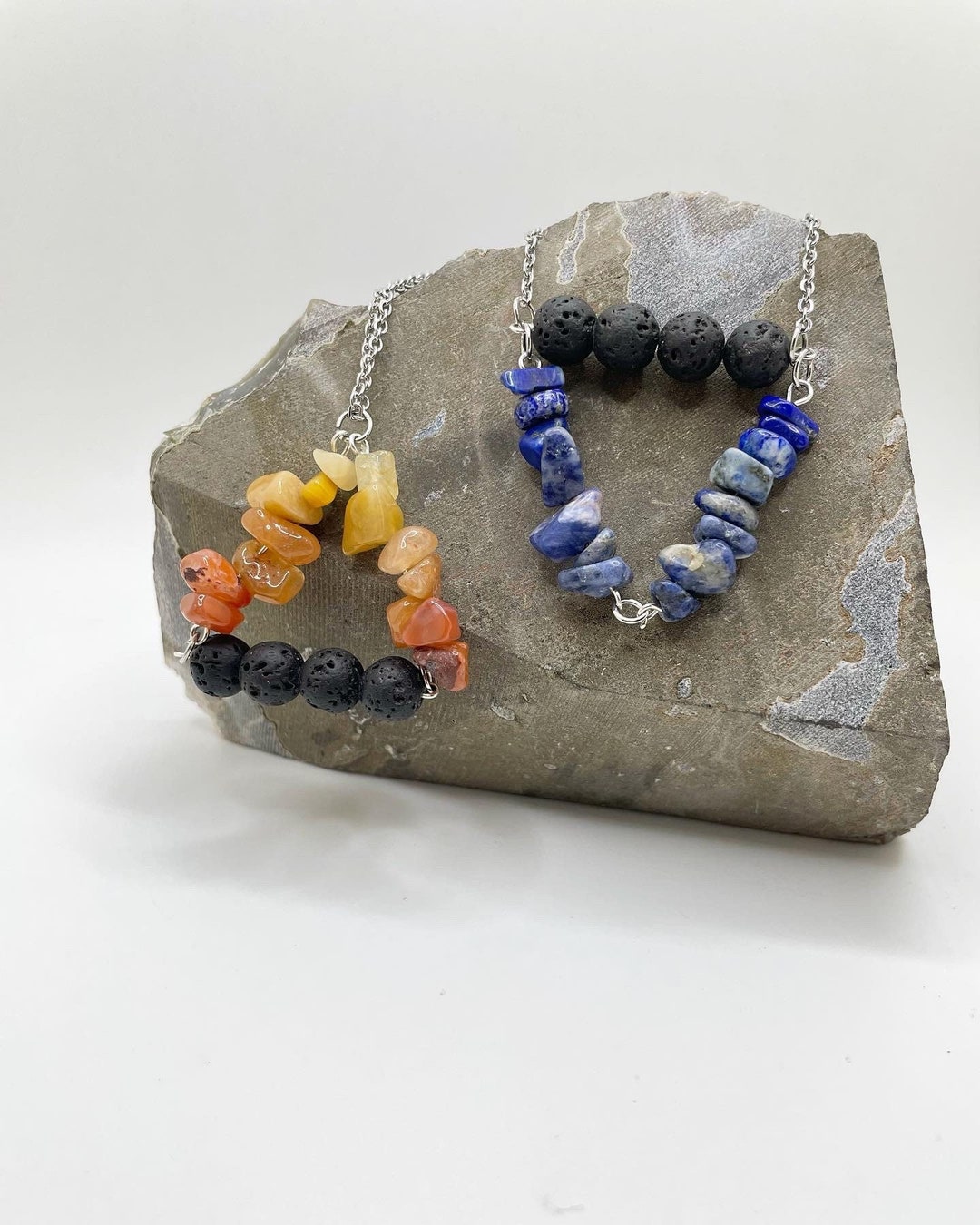 Elemental Necklace, Earth Air Water & Fire, Element Jewelry - Etsy