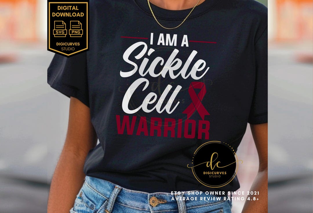 Sickle Cell Warrior PNG | Sickle Cell Awareness | Sickle Cell Anemia ...