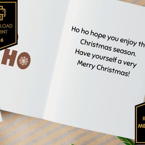 Printable Christmas Card | African American Greeting Card | African ...