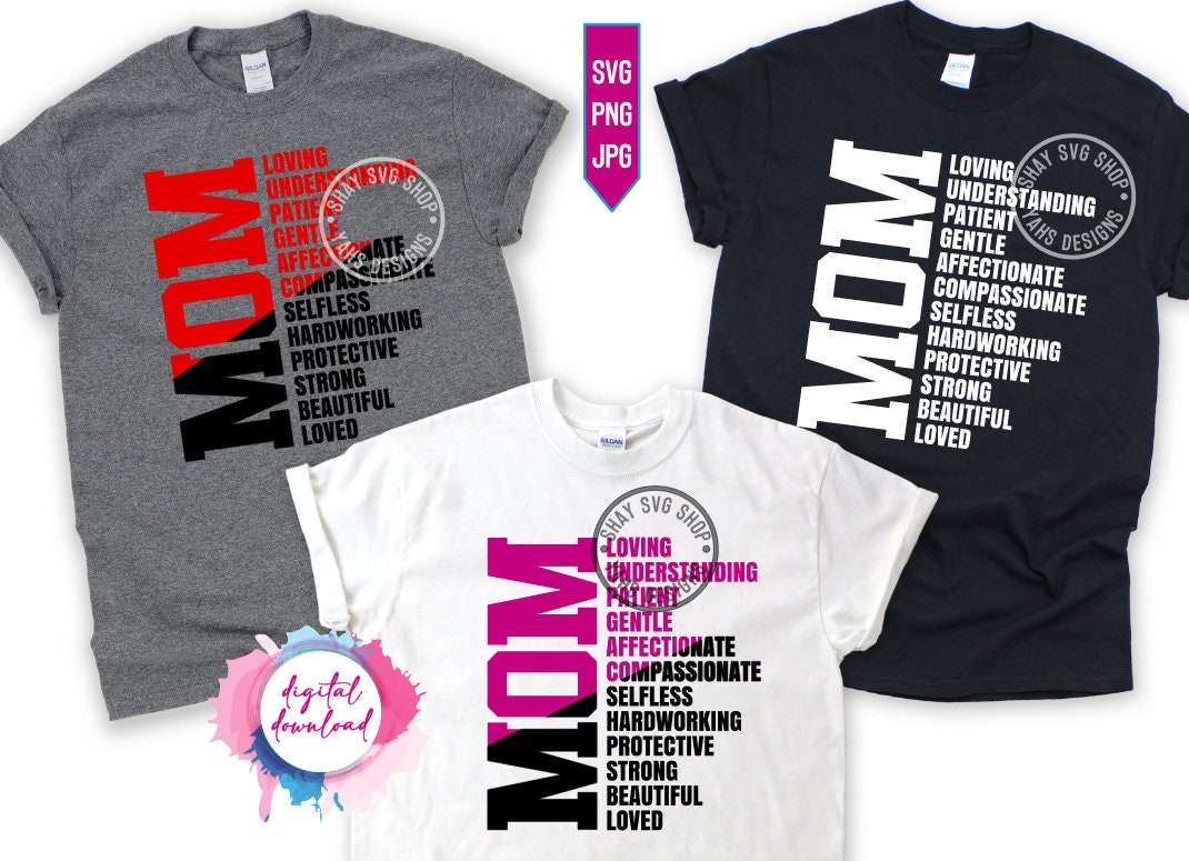 Mom SVG - Etsy