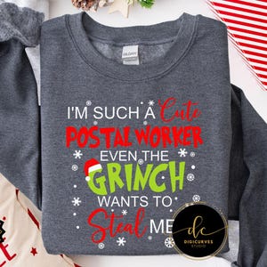 I'm Such a Cute Postal Worker SVG | Christmas PNG | Sublimation | Funny ...