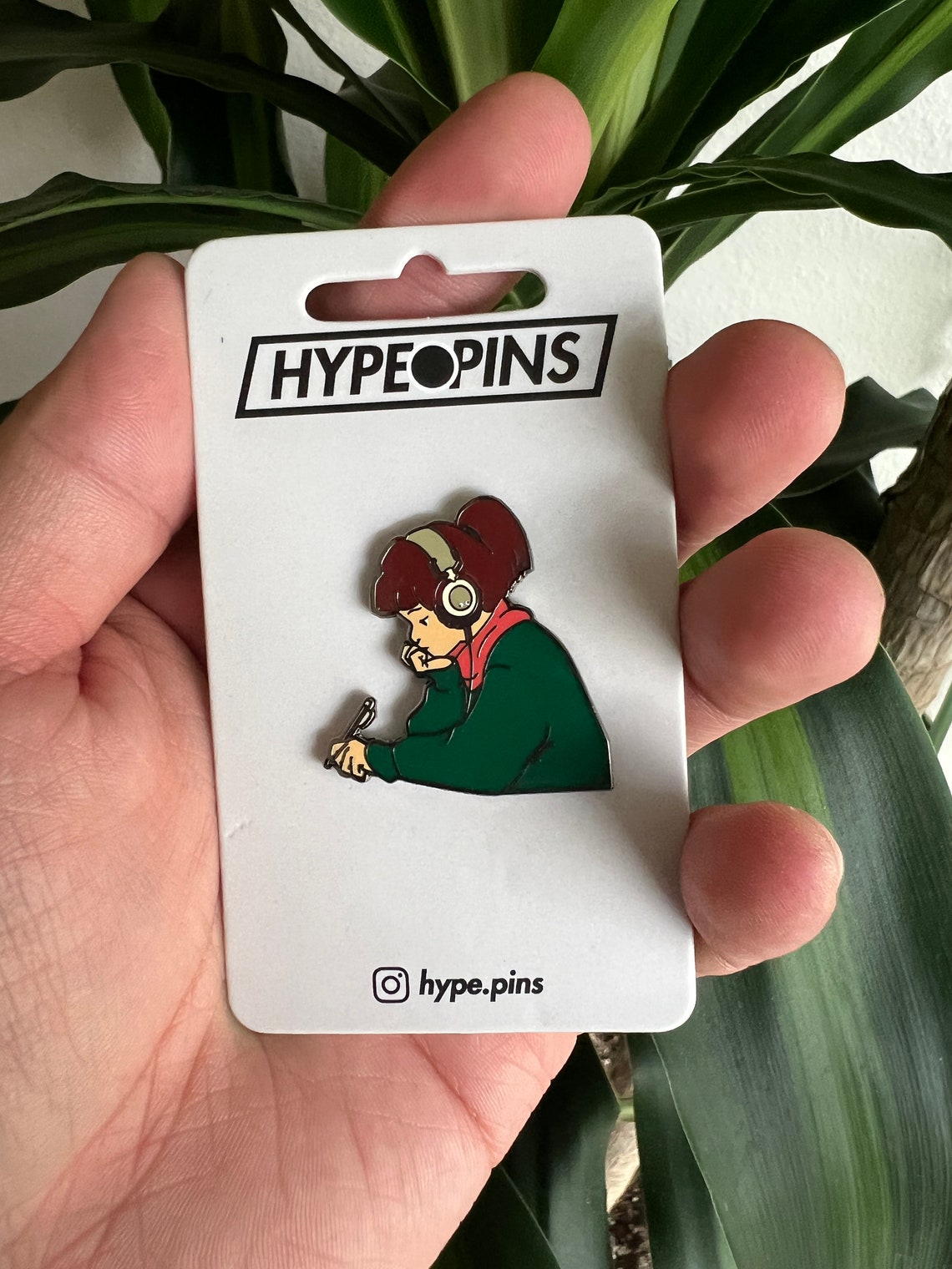 Lofi Girl Vibes Hard Enamel Pin - Etsy