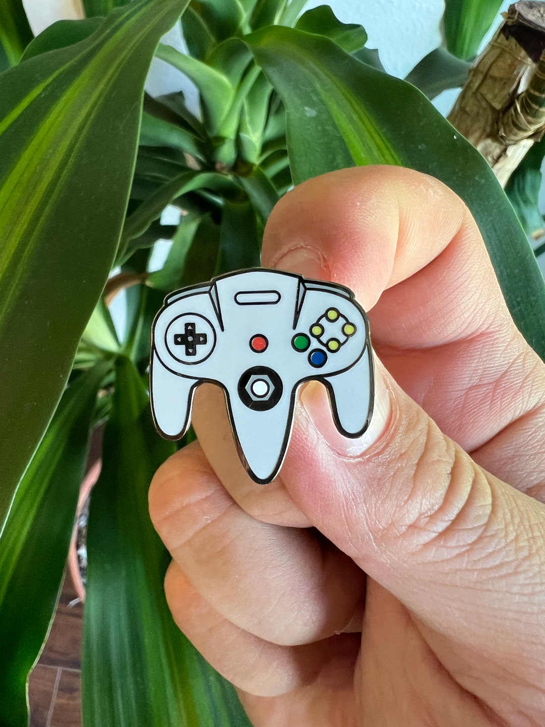 N64 Controller Hard Enamel Pin - Etsy