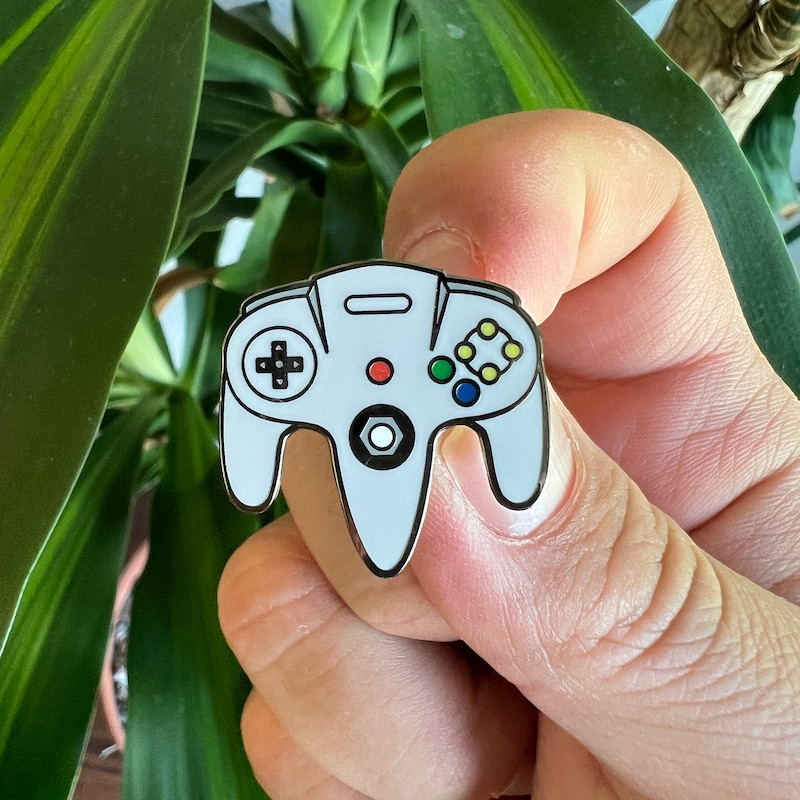 Nintendo Enamel Pin Etsy