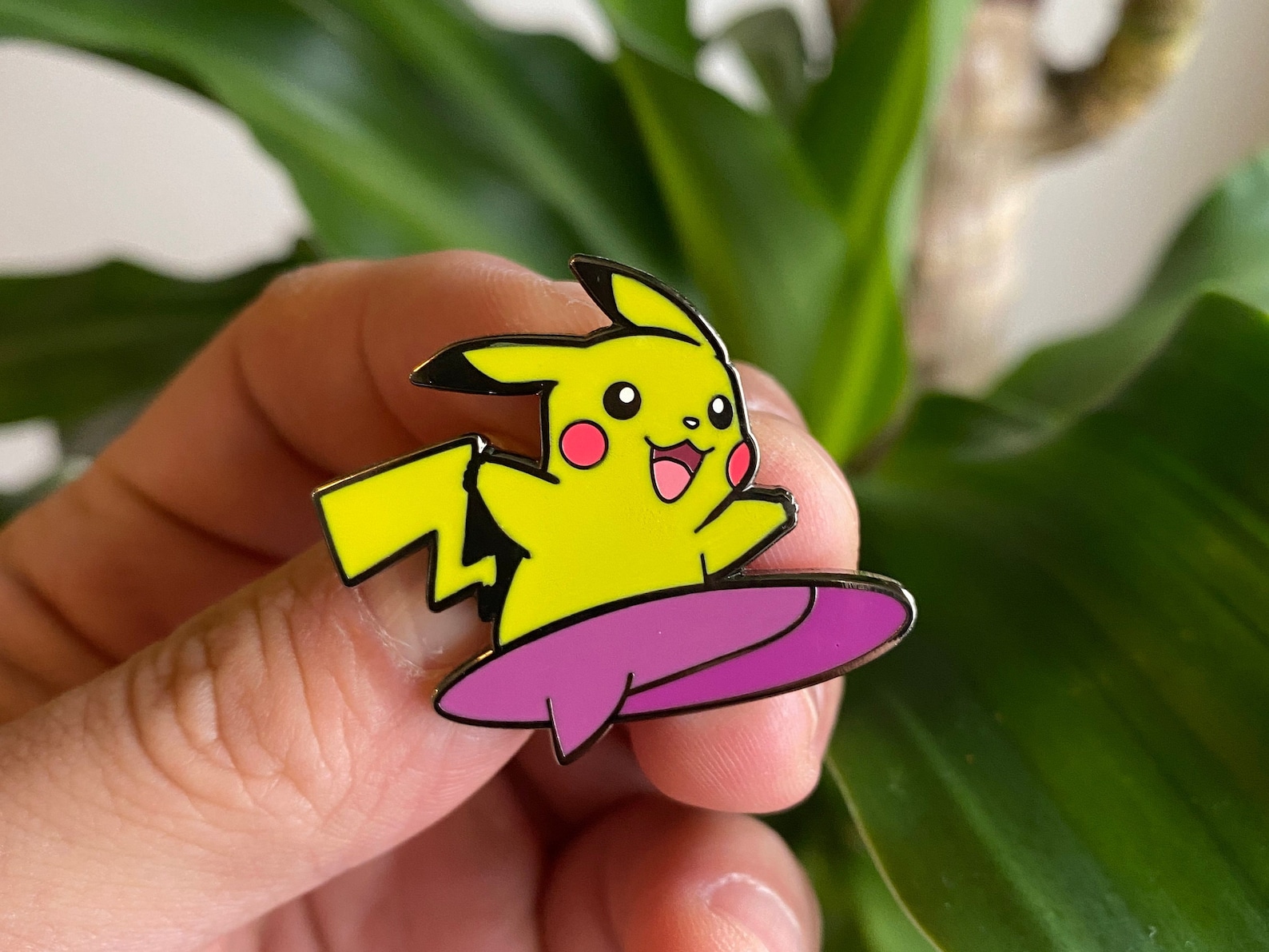 Surf Pikachu Hard Enamel Pin - Etsy