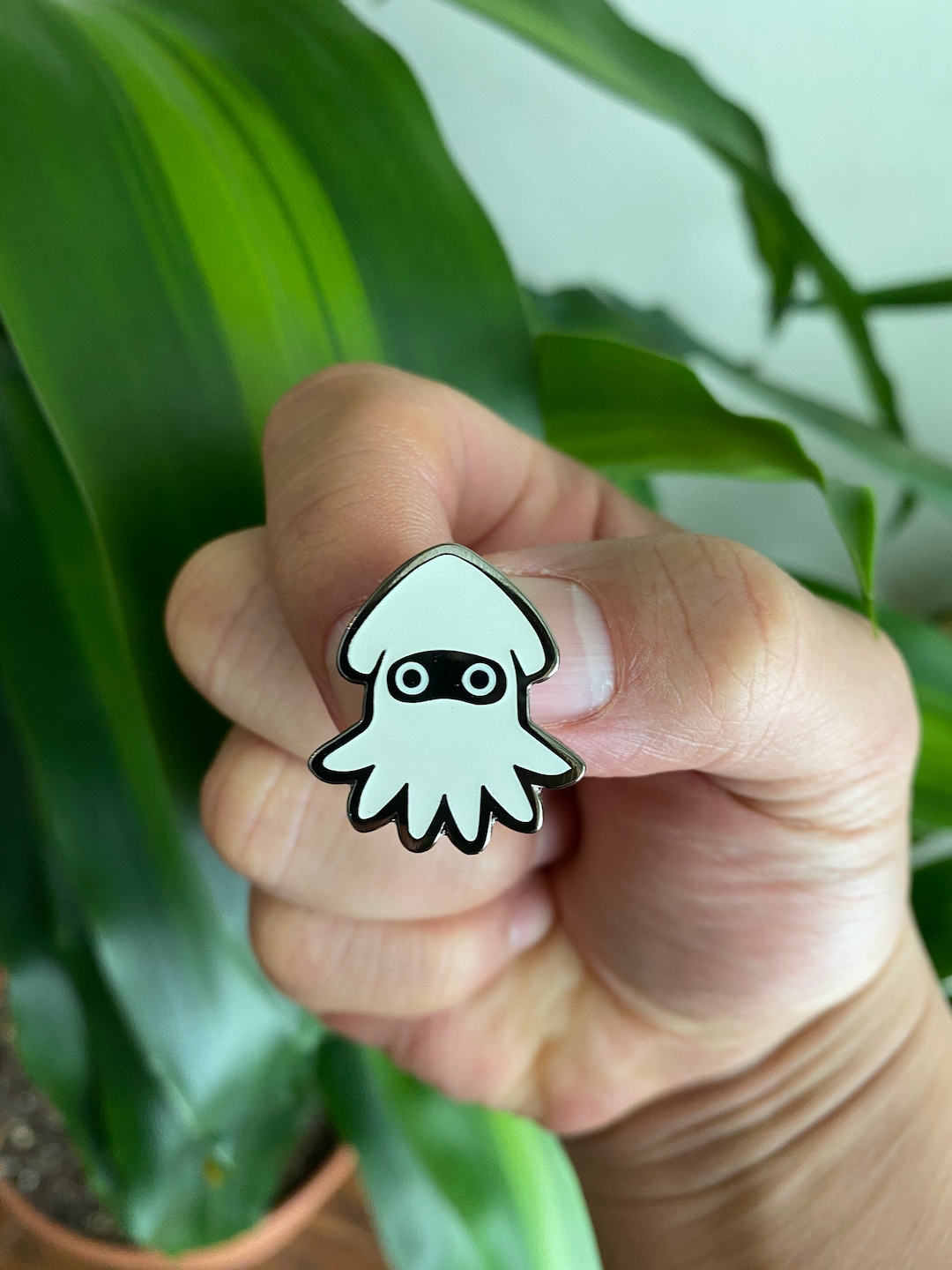 Blooper Squid Hard Enamel Pin (glow in the Dark) - Etsy
