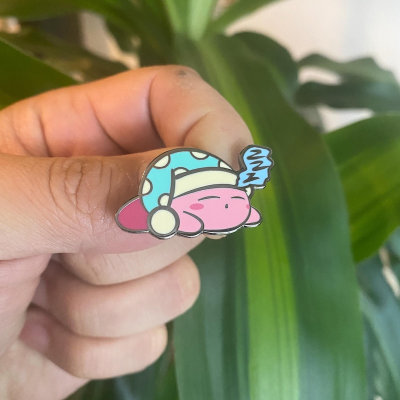 Nintendo Kirby Enamel Pin - Etsy