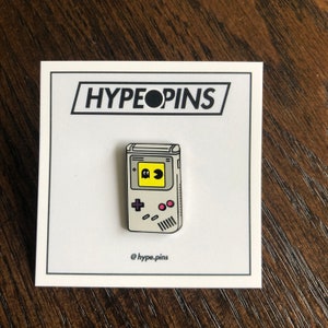 Game Boy Pac-man Hard Enamel Pin - Etsy