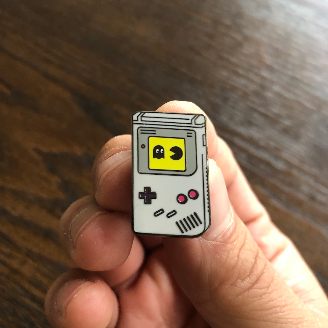 Game Boy Pac-man Hard Enamel Pin - Etsy