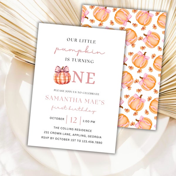 Fall First Birthday - Etsy