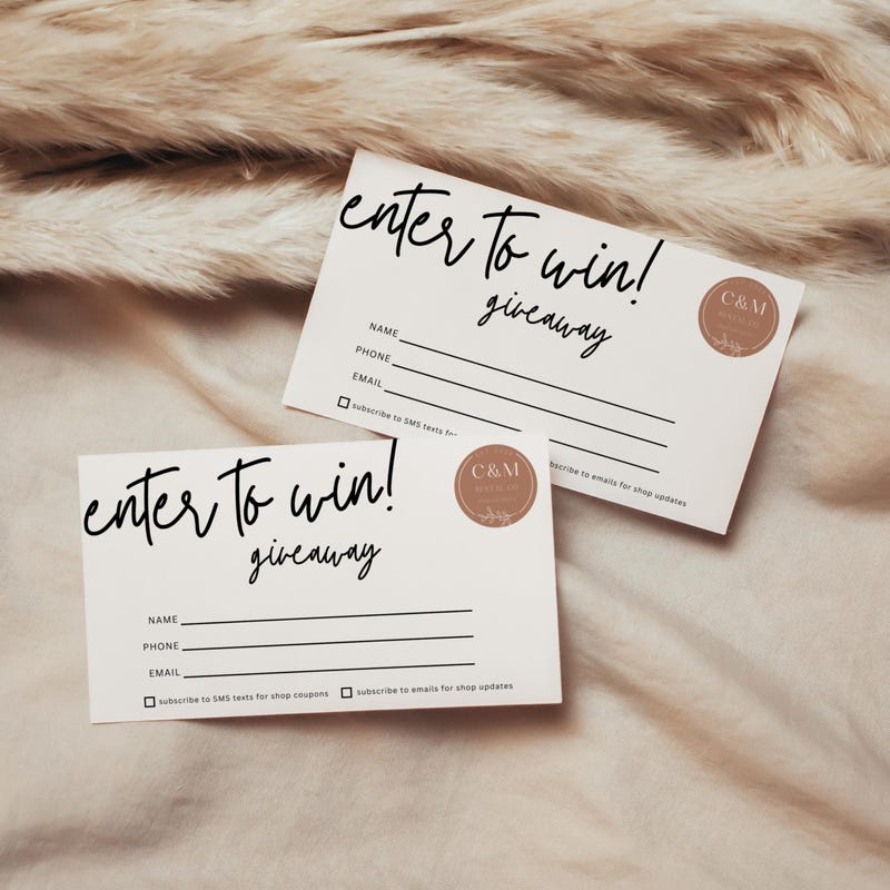 Virtual Raffle Ticket - Etsy