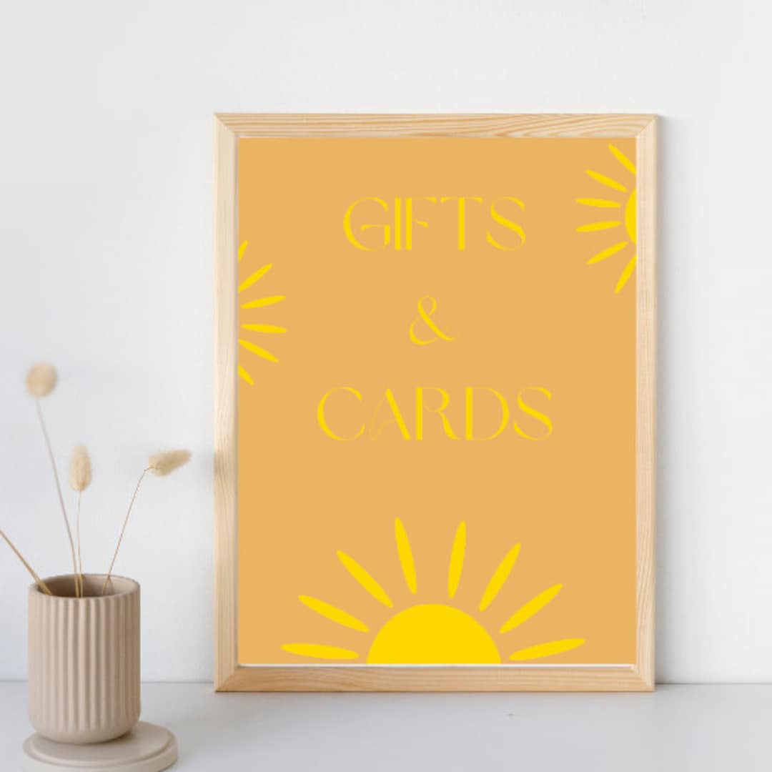 Custom Birthday Sign, Sunshine Gifts and Cards Sign, Sunshine Summer ...