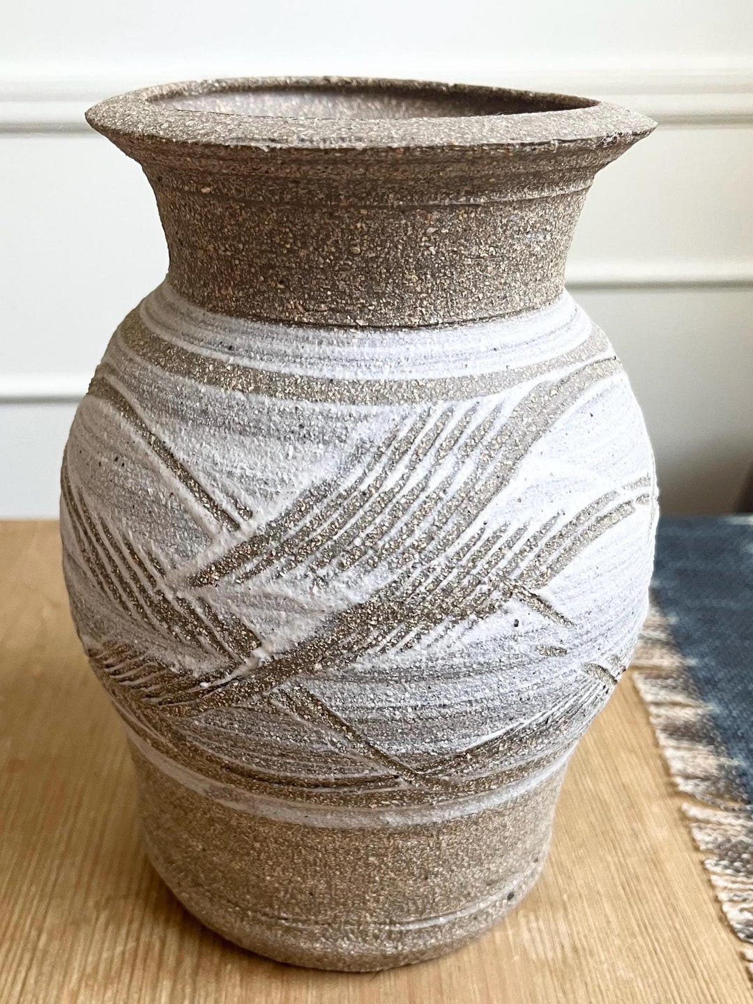 Vintage Pottery Shack Stoneware Vase - Etsy