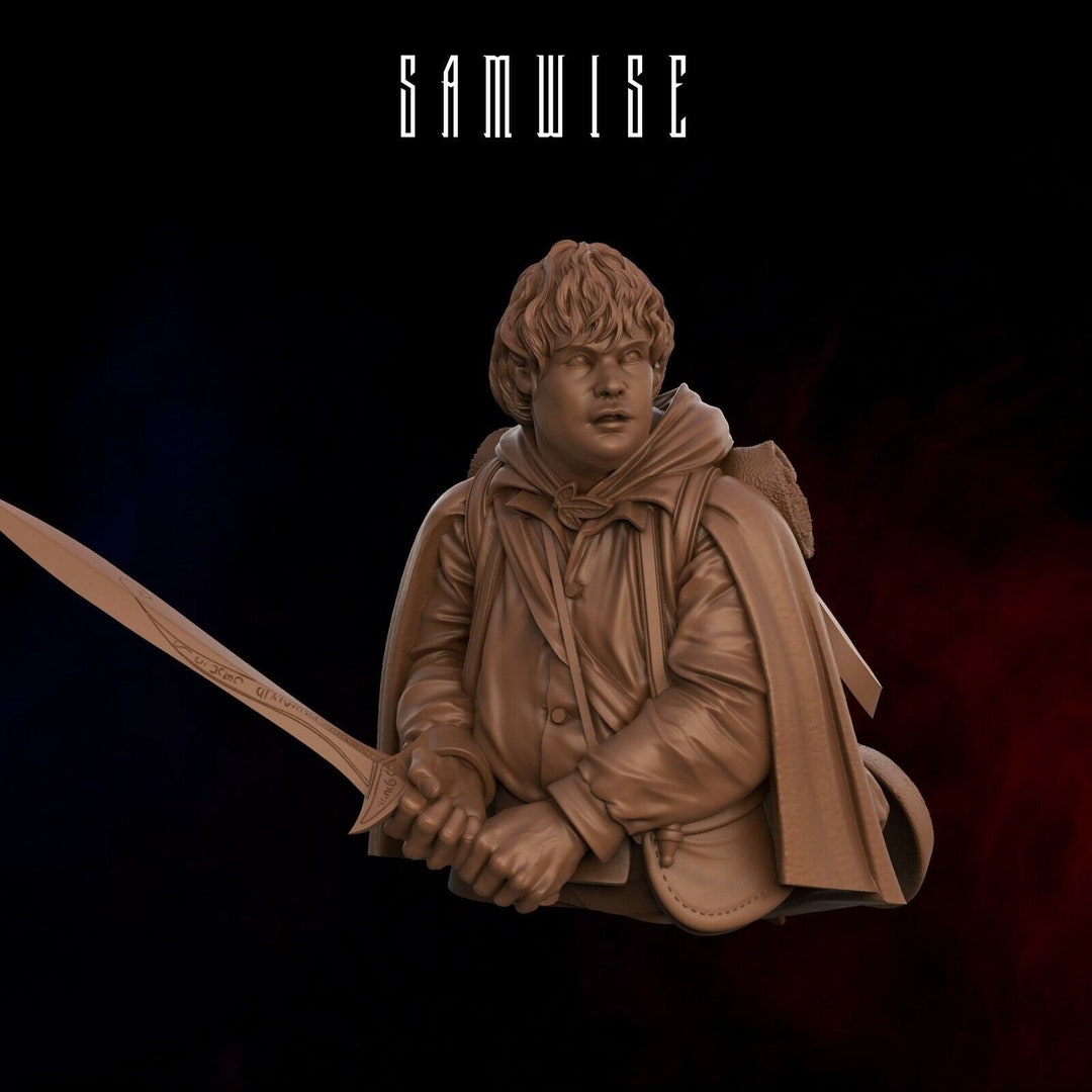Samwise STL File, 3D Stl Files for 3d Printers, 3D Model - Etsy