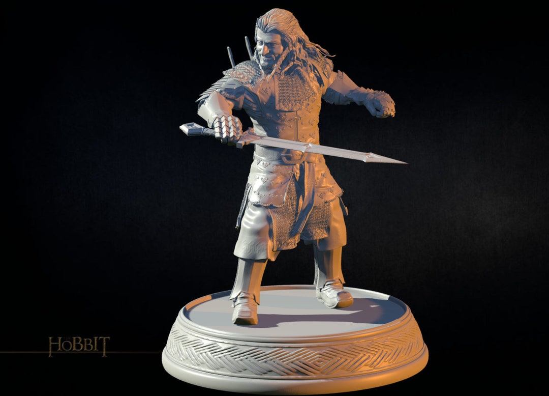 Erebor's Dwarf 3D Model, Elf RPG Model, FRP 3D Stl Files for 3d Printers, 3D Models - Etsy