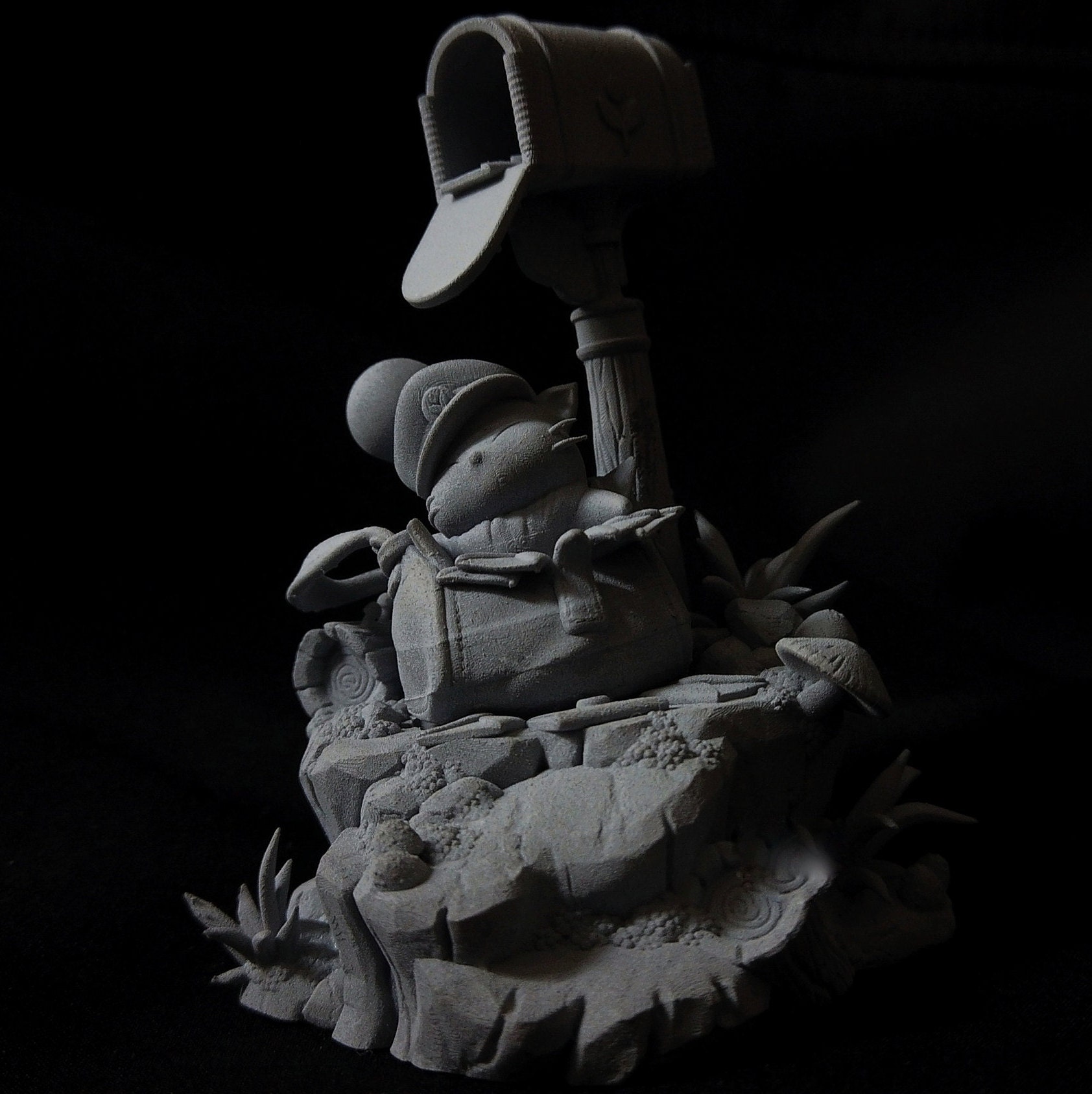 Mail Delivery Moogle 3D Printed Figure Resin - Etsy