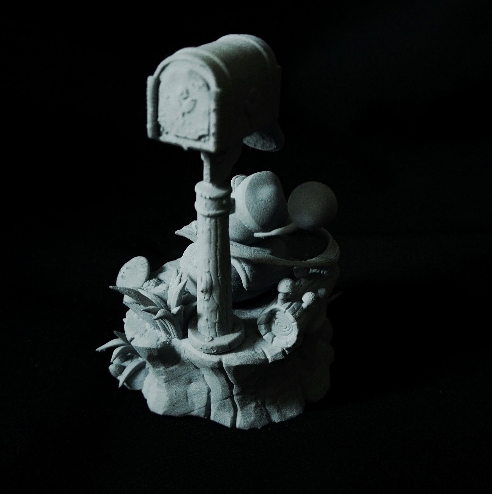 Mail Delivery Moogle 3D Printed Figure Resin - Etsy