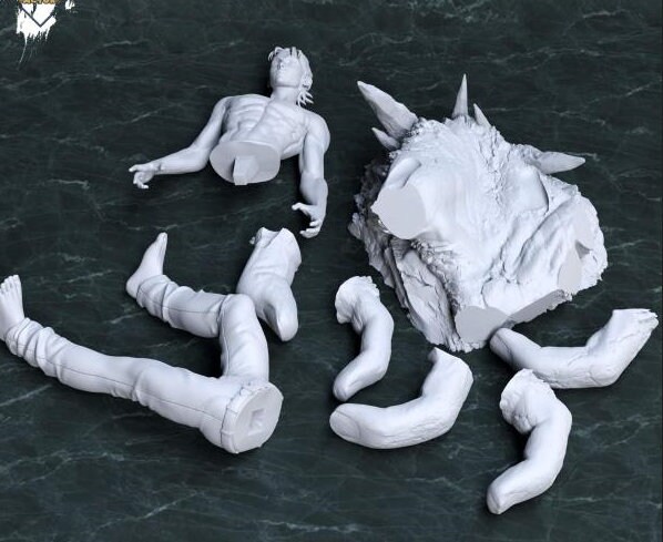 Anime Character STL, 3D Stl Files for 3d Printers, 3D Models - Etsy