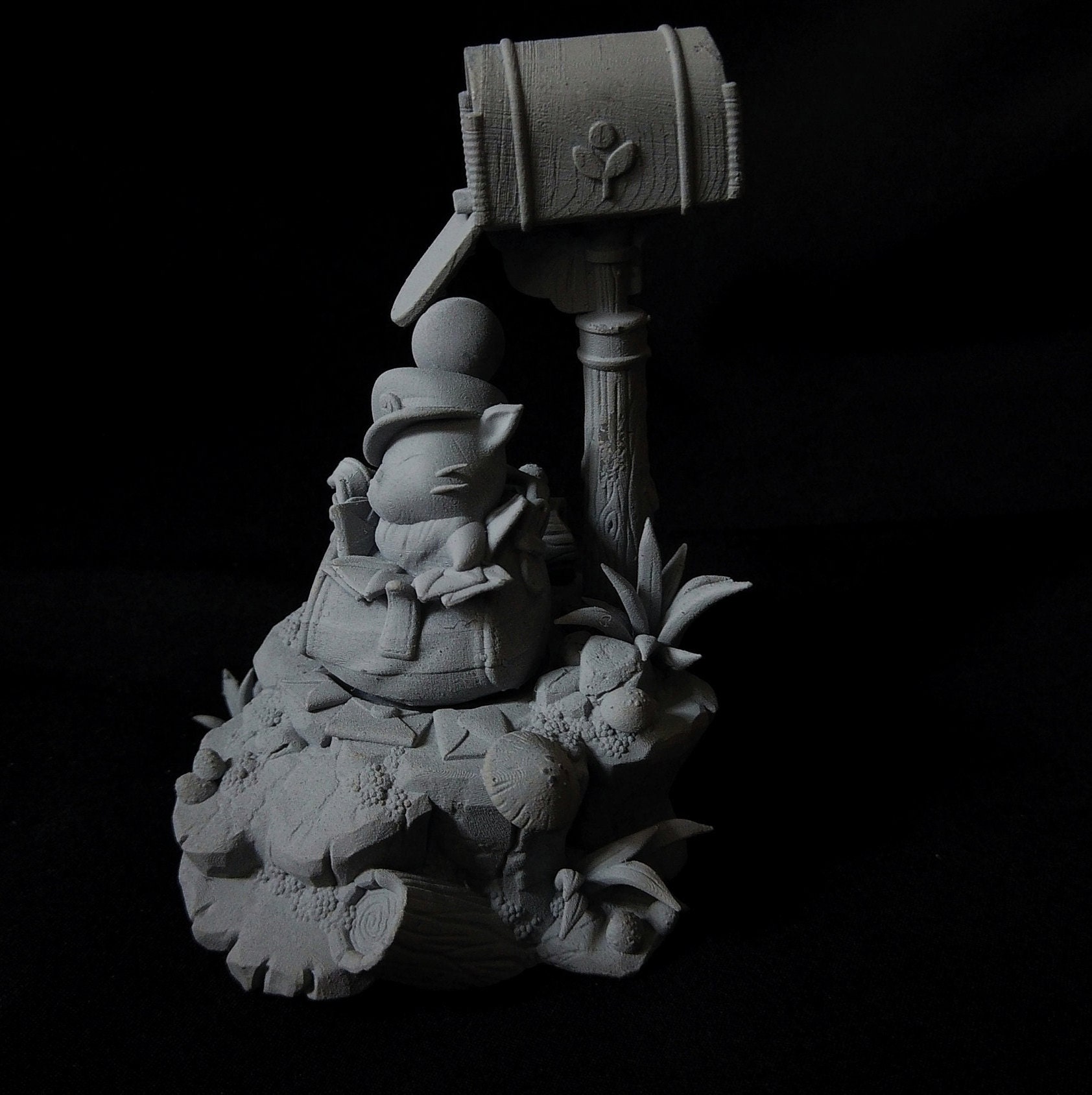 Mail Delivery Moogle 3D Printed Figure Resin - Etsy