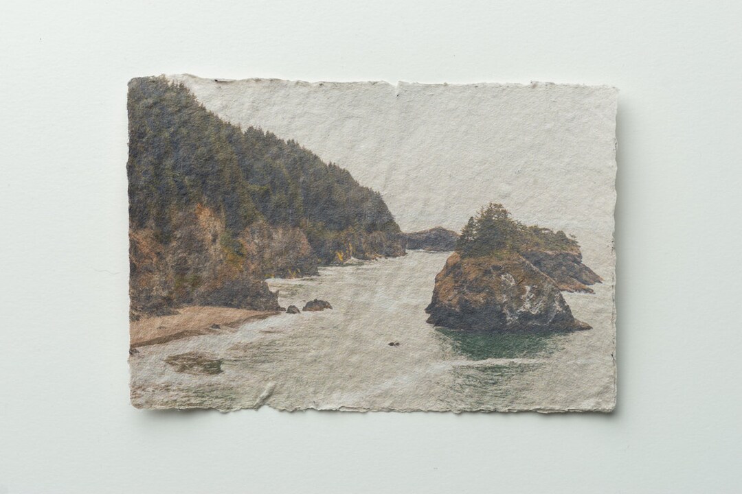 Southern Oregon Handmade Recycled Paper Photography Print - Etsy