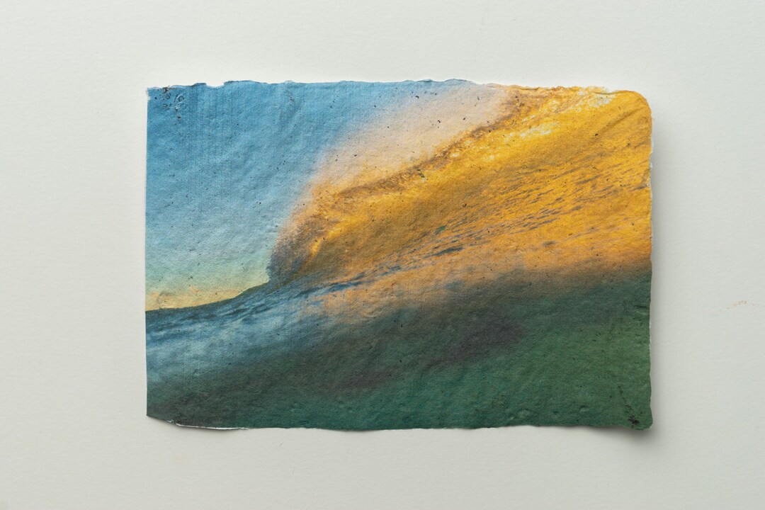 Oregon Sunset Handmade Recycled Paper Photography Print - Etsy