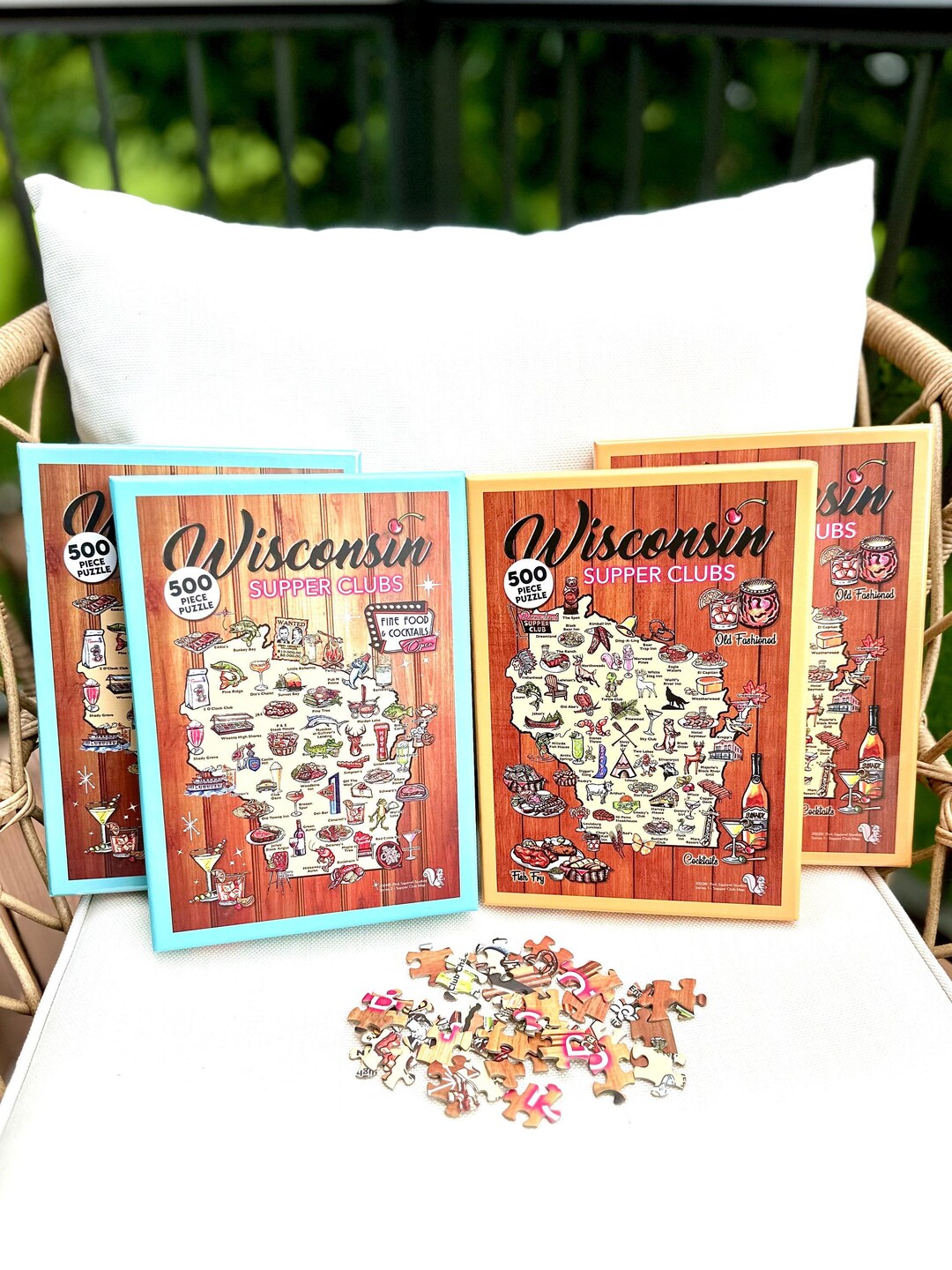 Wisconsin Supper Club - PUZZLES - Etsy