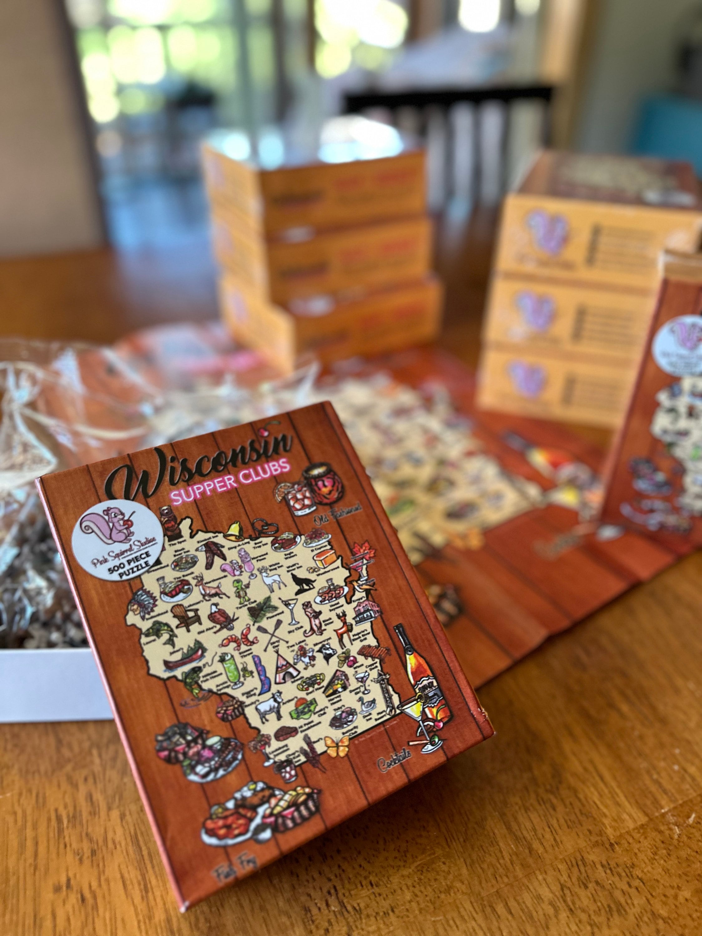 Wisconsin Supper Club PUZZLE 500 Pc - Etsy
