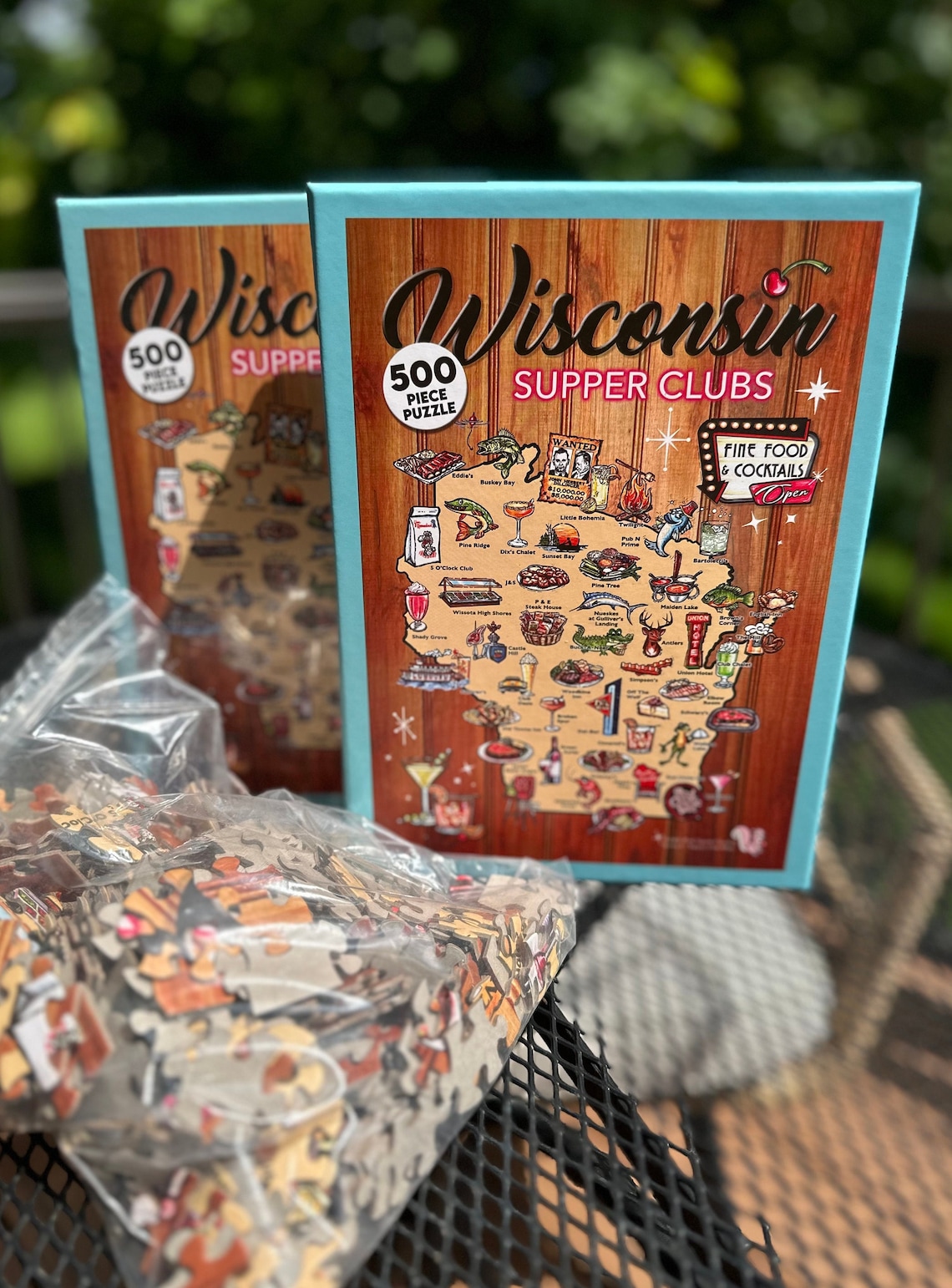 Wisconsin Supper Club - PUZZLES - Etsy