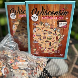 Wisconsin Supper Club - PUZZLES - Etsy