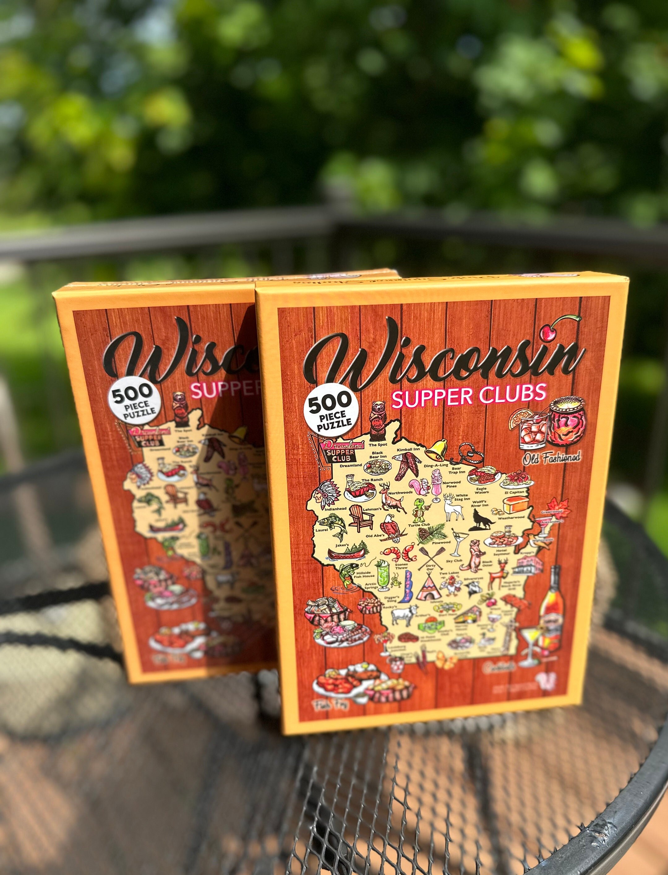Wisconsin Supper Club - PUZZLES - Etsy