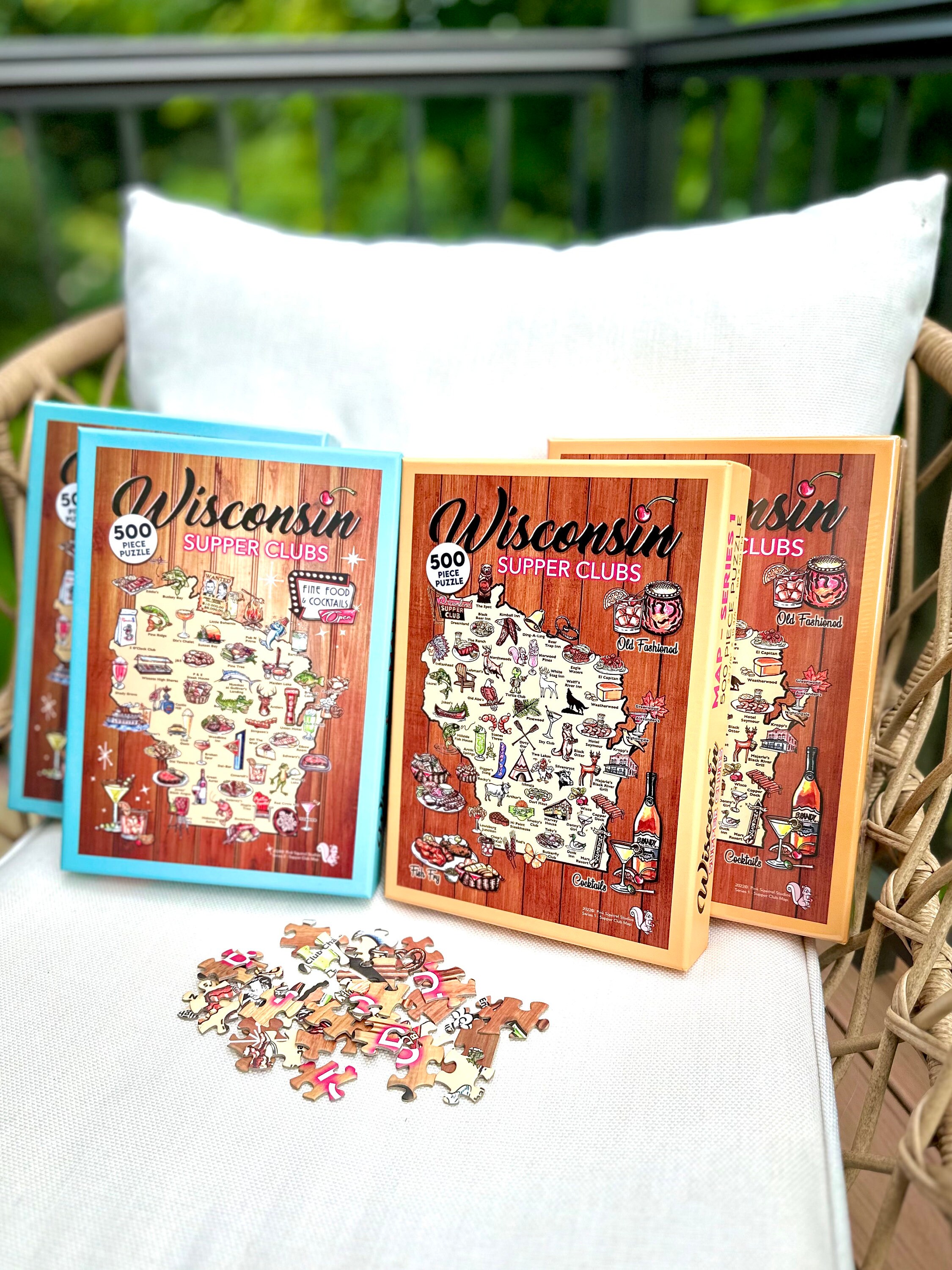 Wisconsin Supper Club - PUZZLES - Etsy