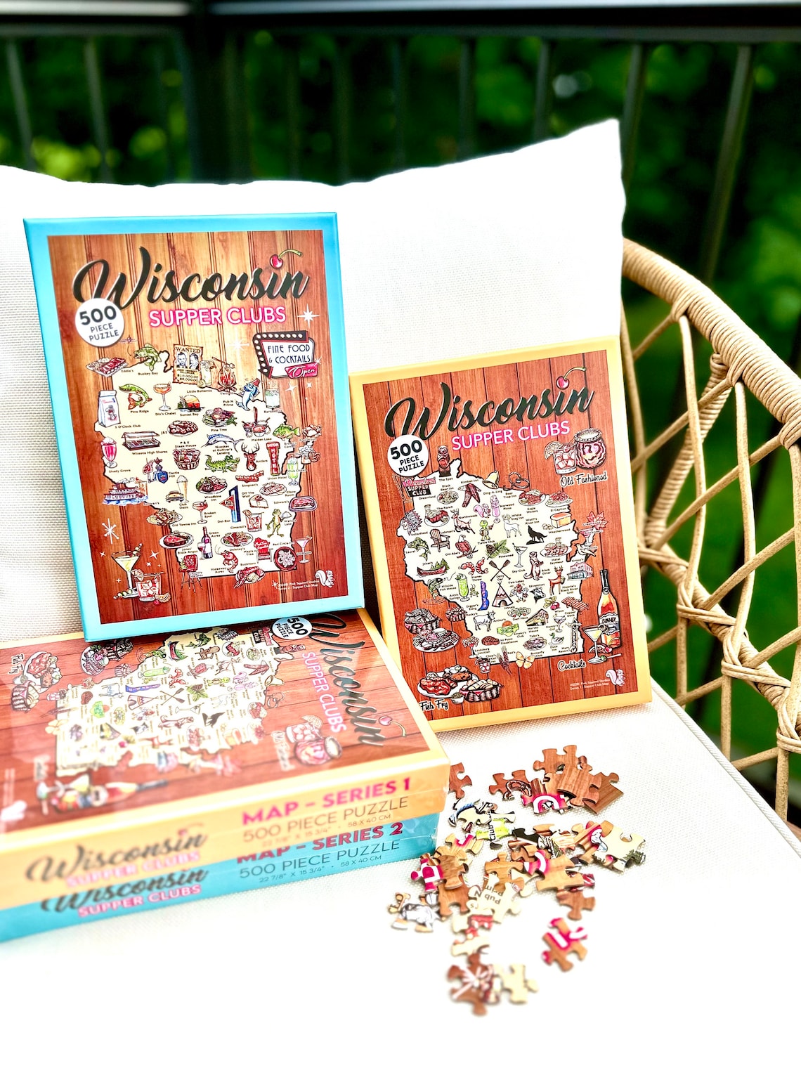 Wisconsin Supper Club - PUZZLES - Etsy