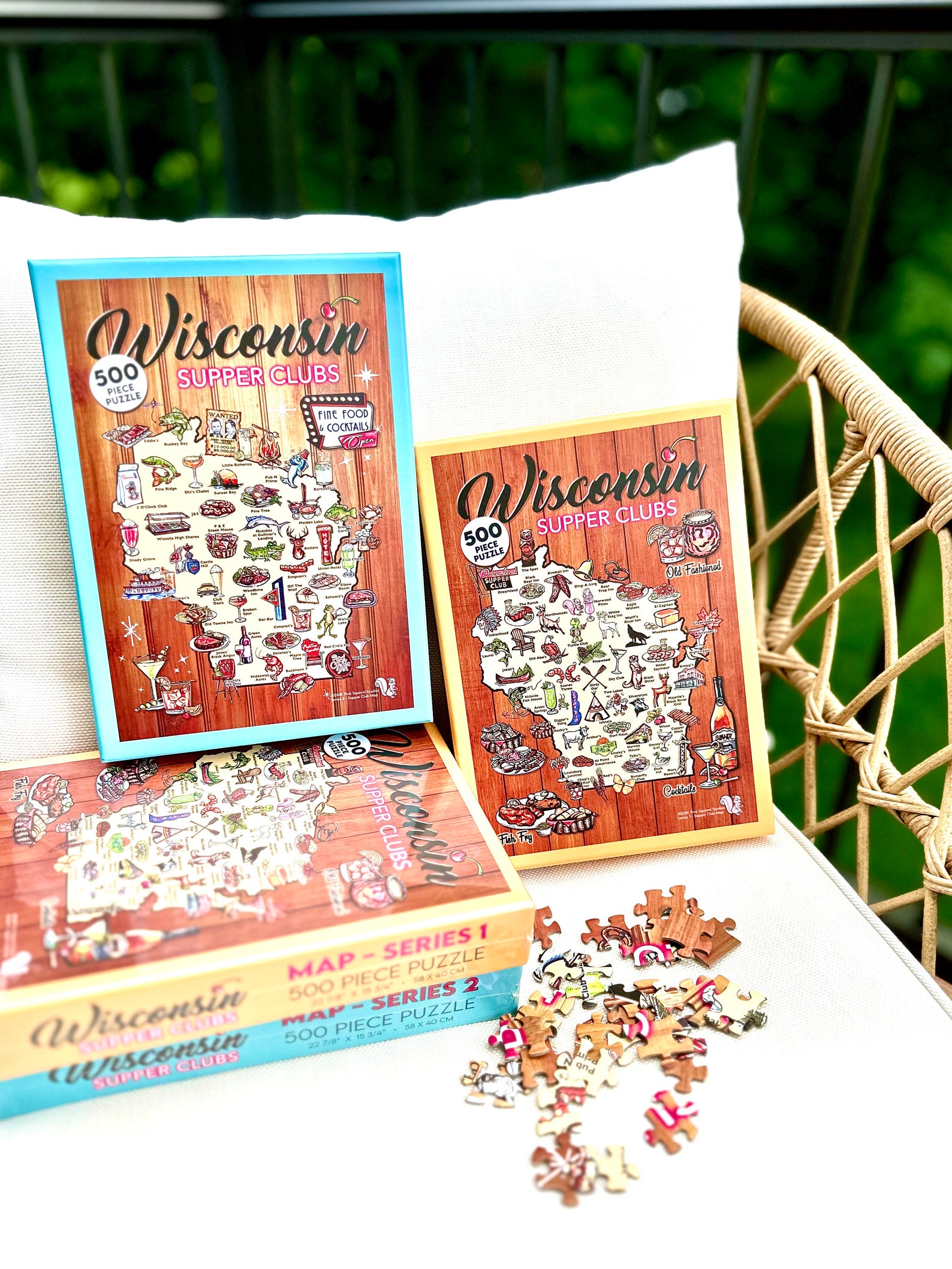 Wisconsin Supper Club - PUZZLES - Etsy