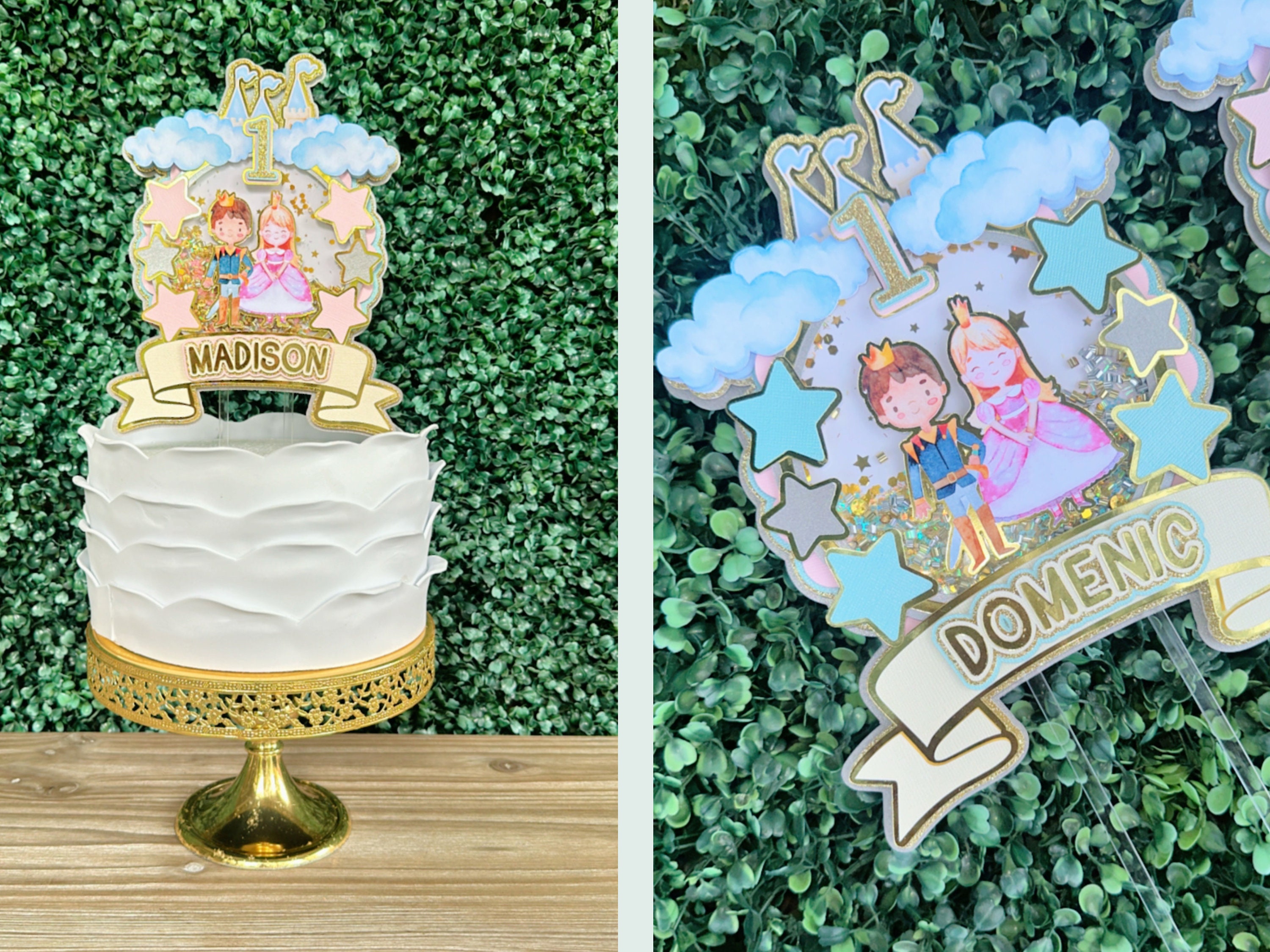 Once Upon A Time Shaker Cake Topper. - Etsy