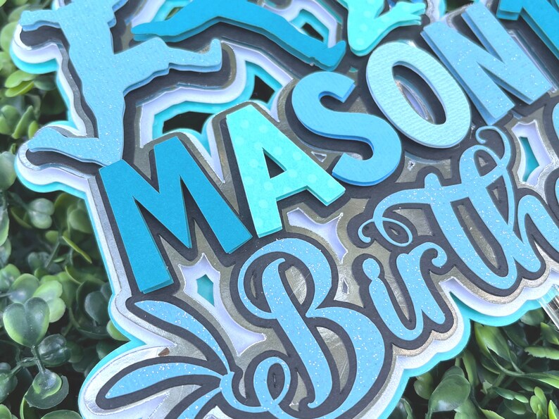 Jump Cake Topper / Trampoline Cake Topper / Trampoline - Etsy