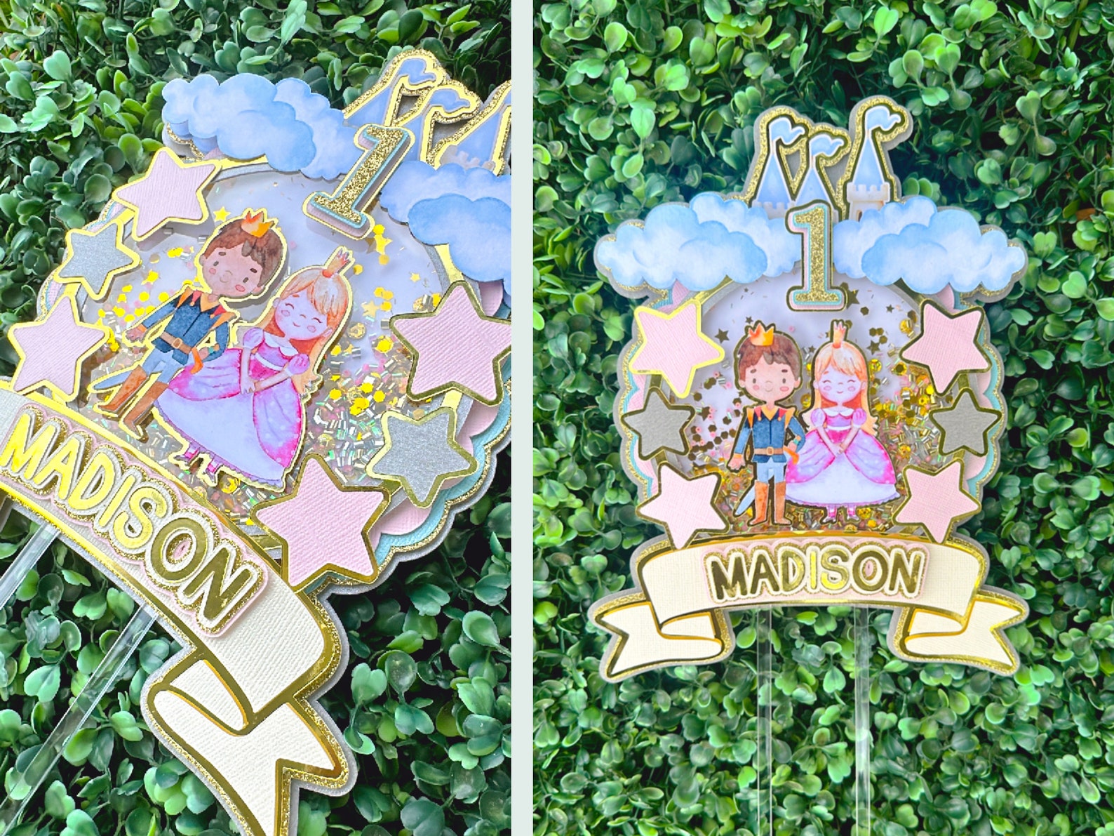 Once Upon A Time Shaker Cake Topper. - Etsy