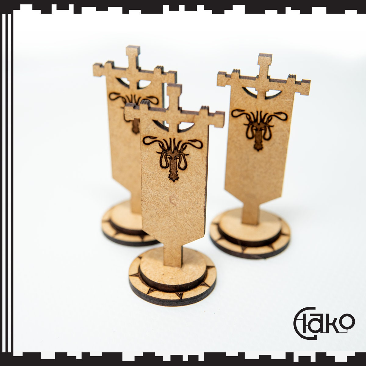 Activation Tokens Banners- Song of Ice and Fire - Laser Cut File SVG ...