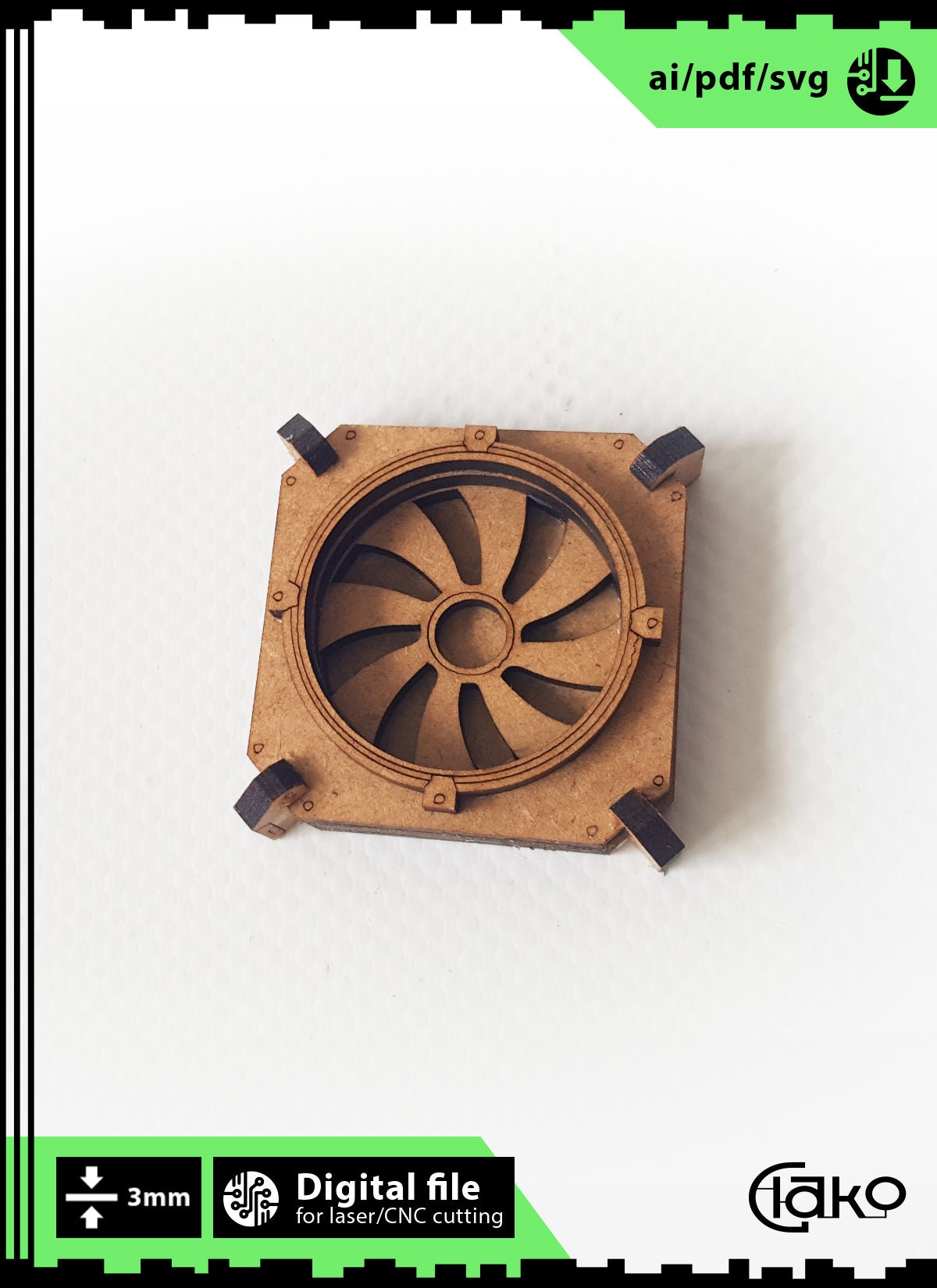 Street Building Fan 28mm Laser Cut File MDF Tabletop Wargaming ...