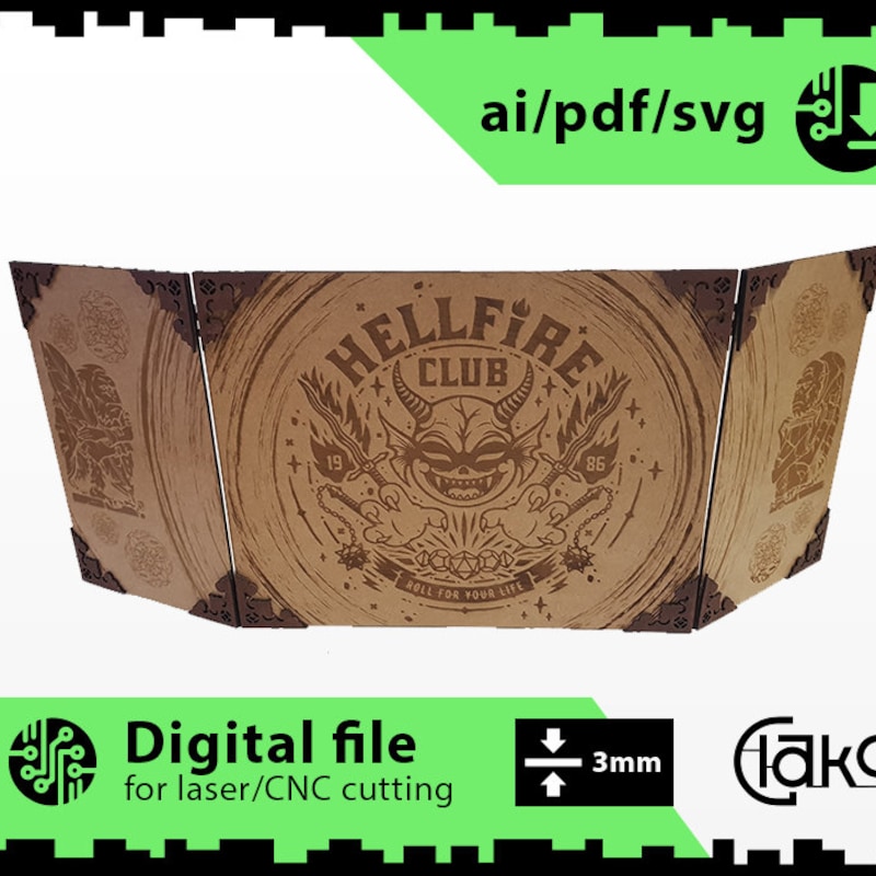 Dm Screen Files - Etsy