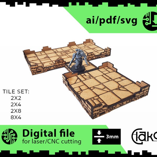 Laser Cut Terrain Dnd - Etsy