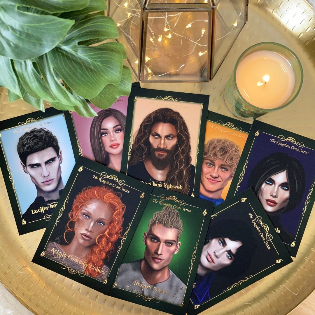 Character Portrait Cards - Etsy