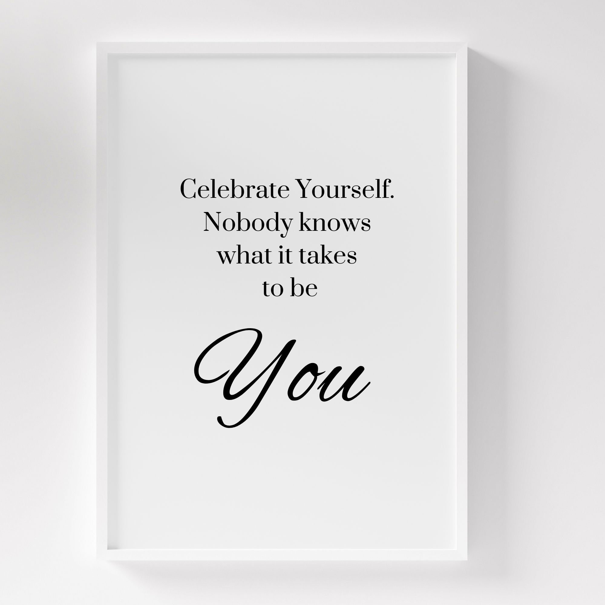 How Do You Celebrate Yourself
