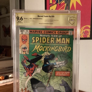 Marvel Team-up 95 Newsstand Edition First Appearance of Mockingbird ...